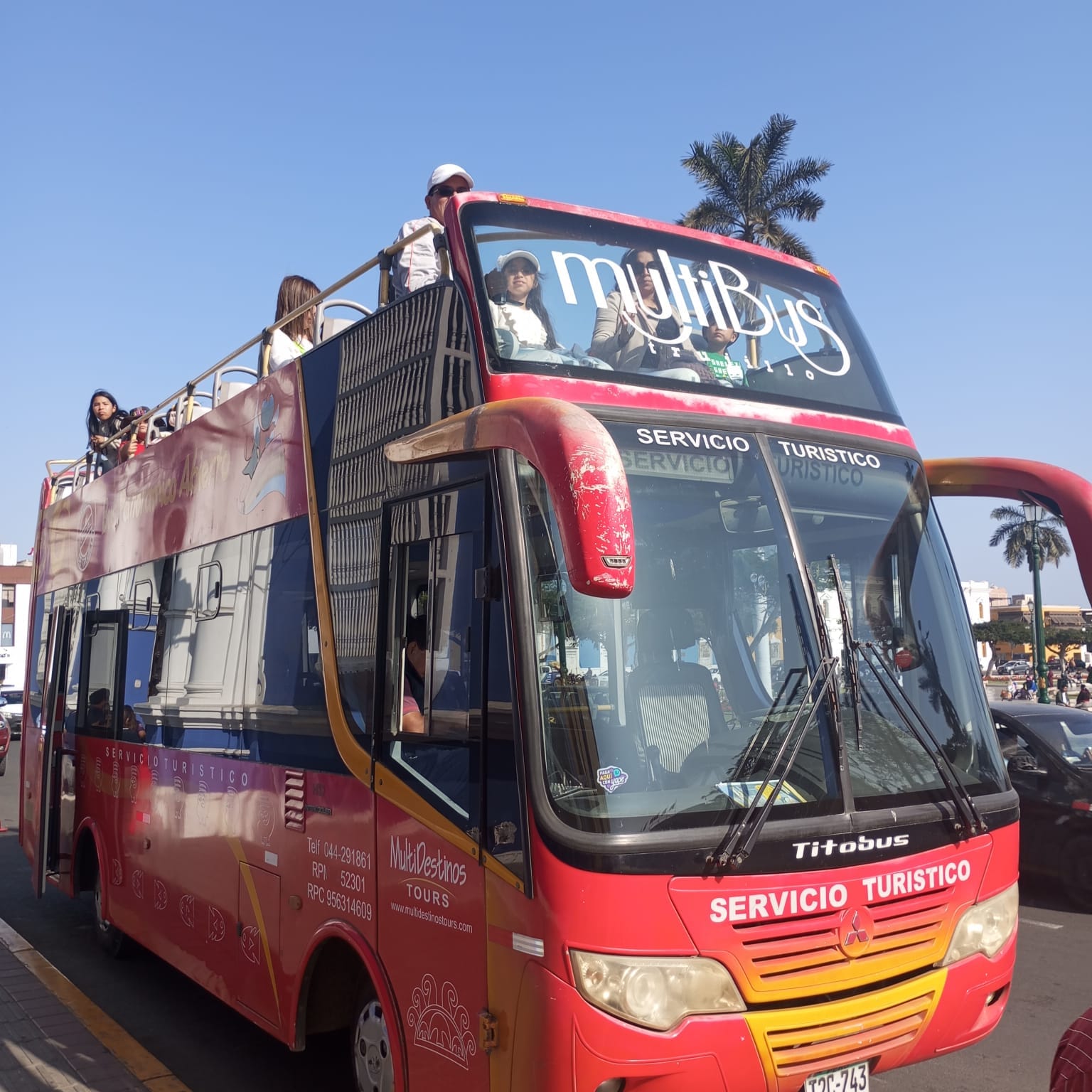 Mirabus en Trujillo - Aritours Peru